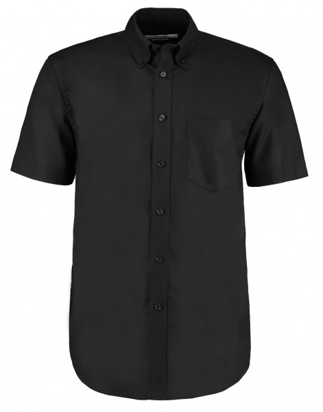 Classic Fit Short Sleeve Workwear Oxford Shirt | Involution