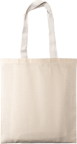 Taped Handle Cotton Shopper